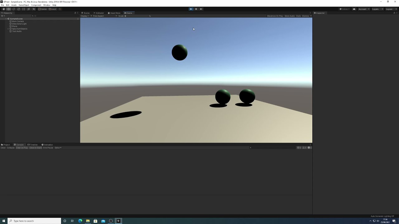 Audio visualizer _ Unity C# code