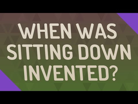 When Was Sitting Down Discovered - How To Discuss