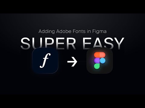 HOW TO: Add Adobe Fonts to Figma [2024]