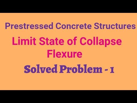 Flexure Problem - 1 in Prestressed Concrete Structures using IS 1343: 2012 JNTUH
