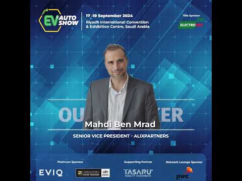 Welcoming Mahdi Ben Mrad, Senior Vice President at AlixPartners, as a speaker at the EVAS2024