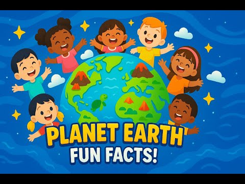 10 Fun Facts About Planet Earth for Kids 🌍 | Learn with GlobeTales