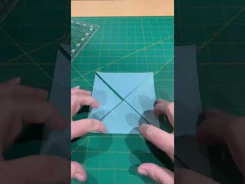 How to Make 4 at a Time Half Square Triangles #shorts #quilting