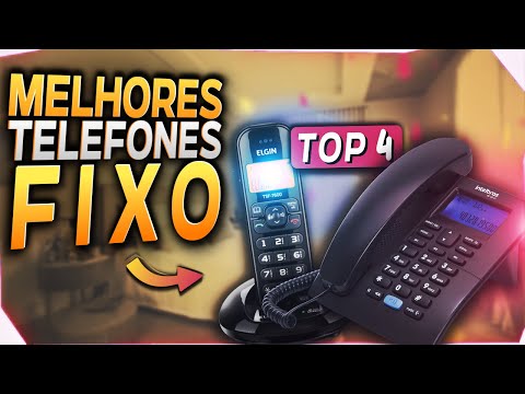 TOP 4 MELHORES TELEFONES FIXO (Confira o Melhor Telefone Fixo)