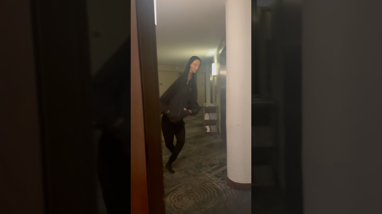 Stalker breaks into hotel #shorts