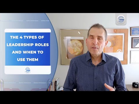 The 4 Types of Leadership Roles and When to Use Them – Optimus Performance