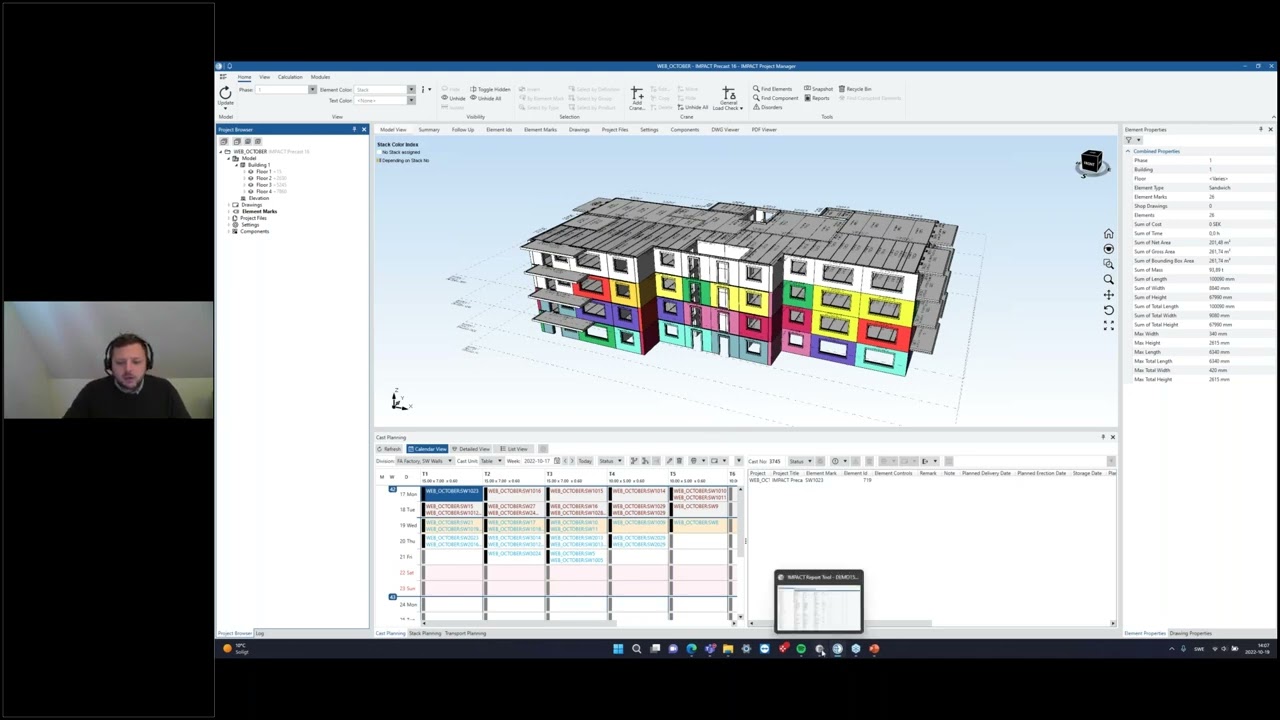 Webinar - Print detailed labels and reports for the whole process of Precast Element Production