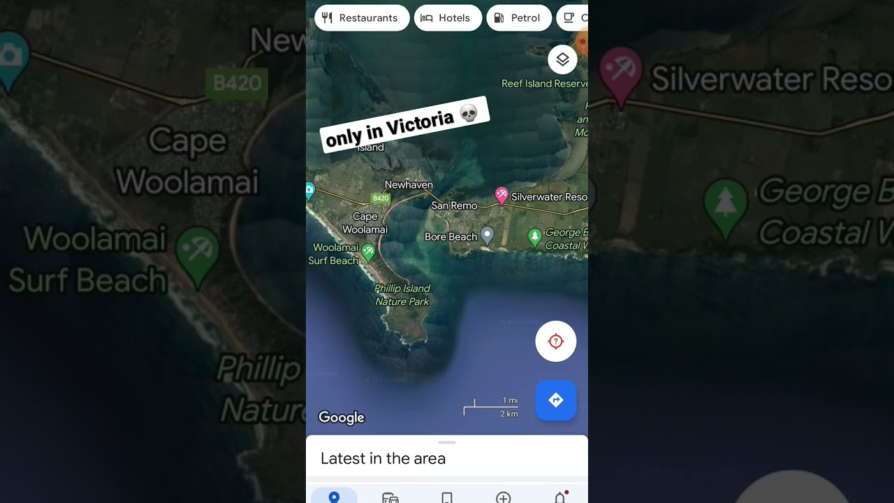 only in Victoria bruh 💀 #map #googlemaps #victoria #fypシ #australia #shorts