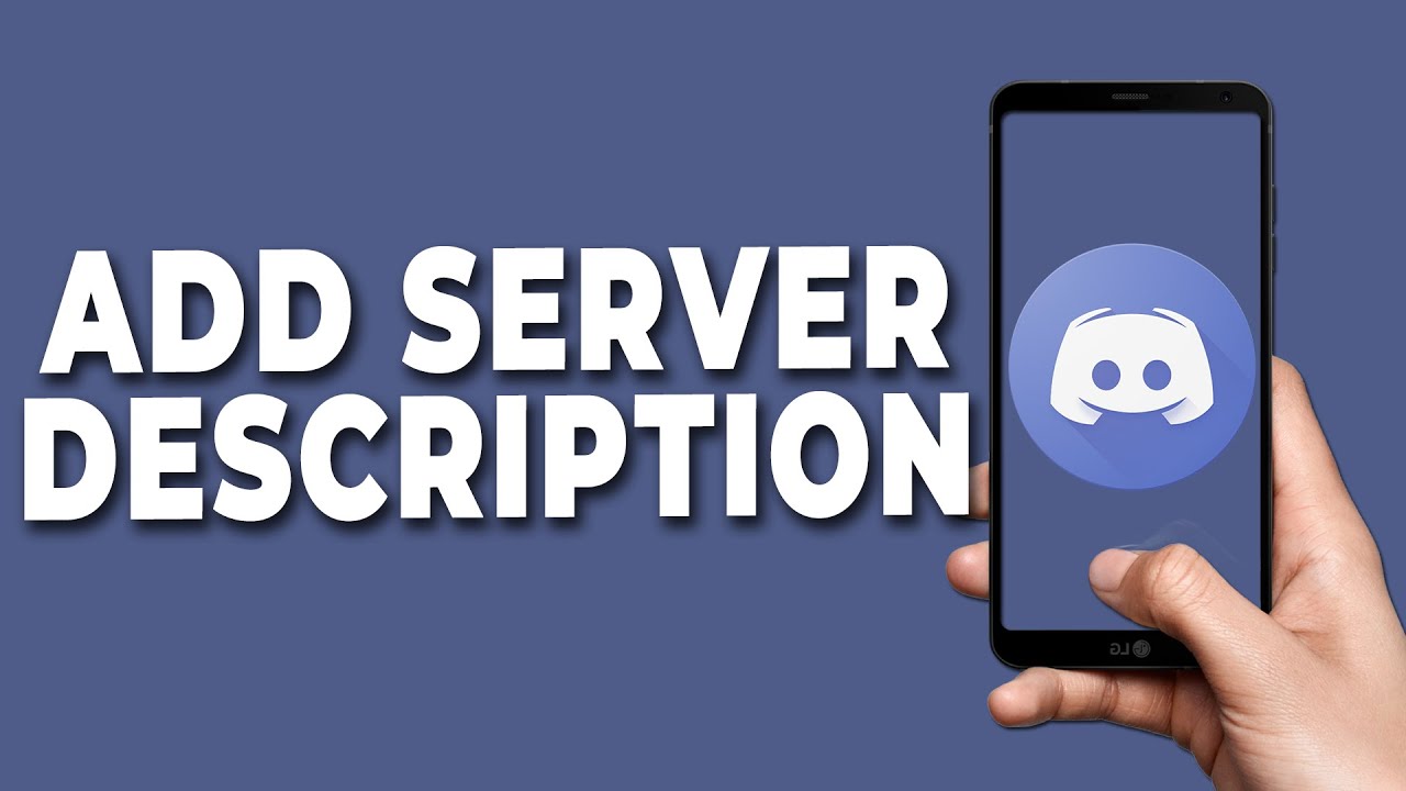 How To Add Server Description On Discord