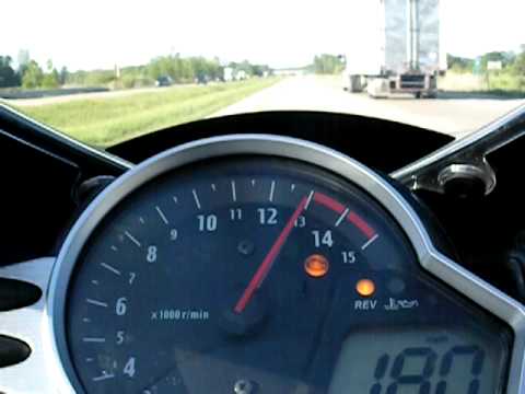 2008 CBR 1000rr fireblade 186+mph top speed