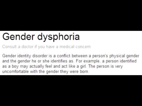 Gender Identity Disorder - Transsexualism & Transvestism