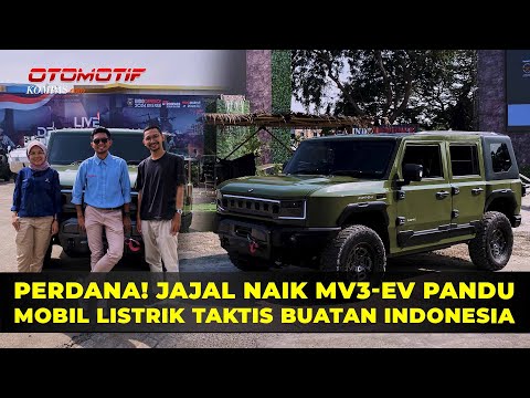 Impresi Perdana Naik MV3-EV Pandu, Mobil Listrik Taktis Pertama Buatan Indonesia