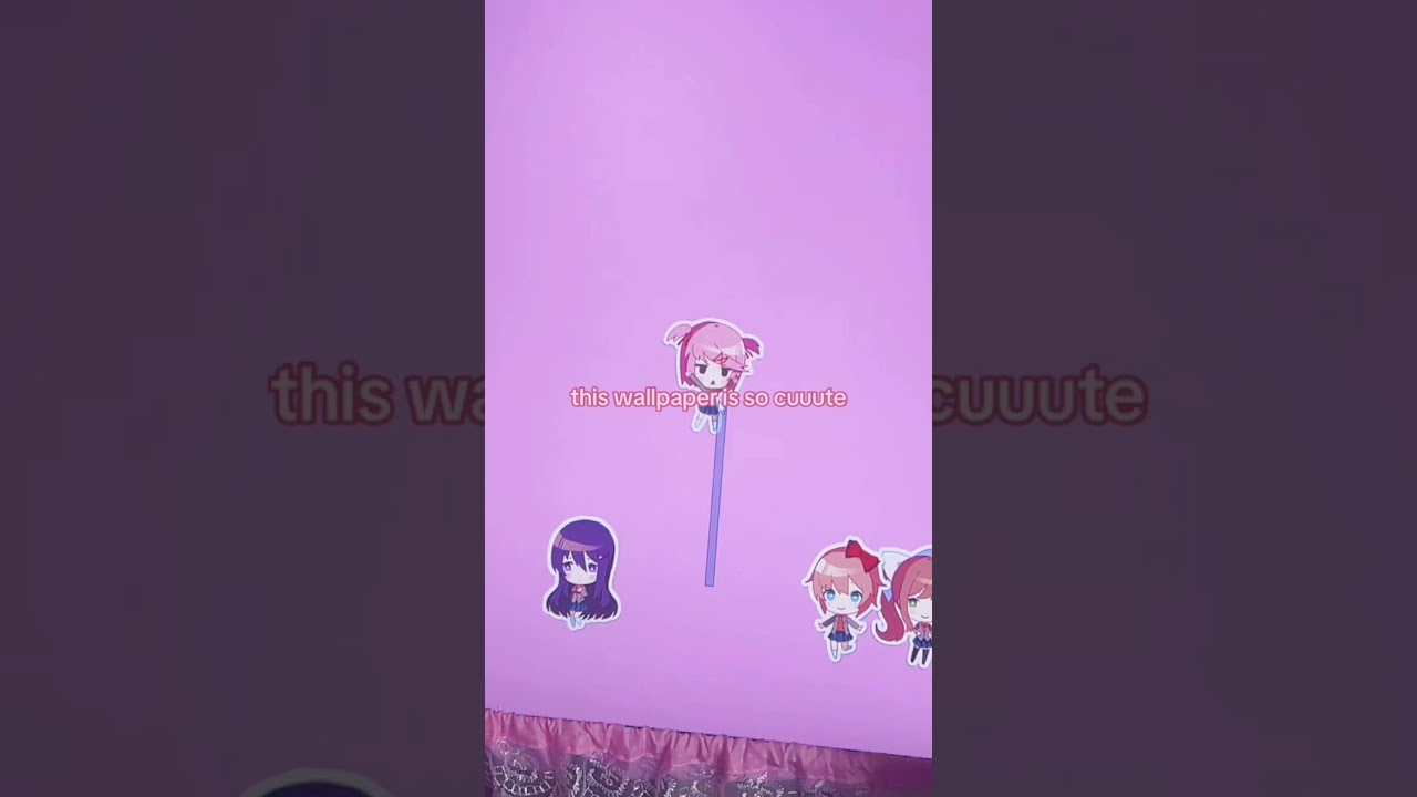 cute DDLC wallpaper on wallpaper engine 🌸 #cutecore #kawaii #shorts #ddlc #dokidokiliteratureclub