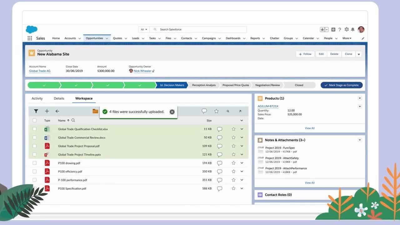 See how to connect OpenText Documentum content to Salesforce business processes