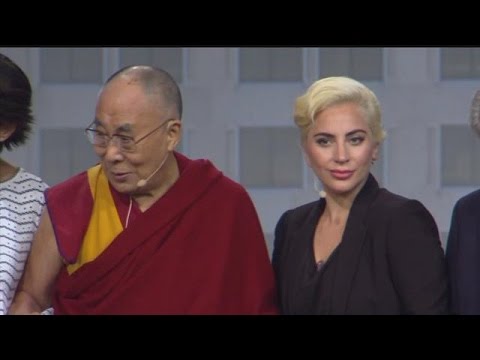 Old Video of Dalai Lama "Tickling" Lady Gaga's Knees Goes Viral After ...