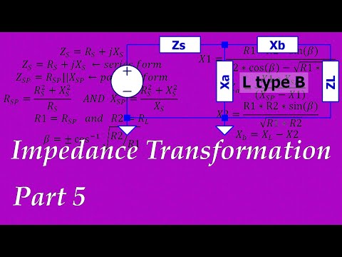 Impedance Matching (Pt5): L-Type B with MATH (079e)