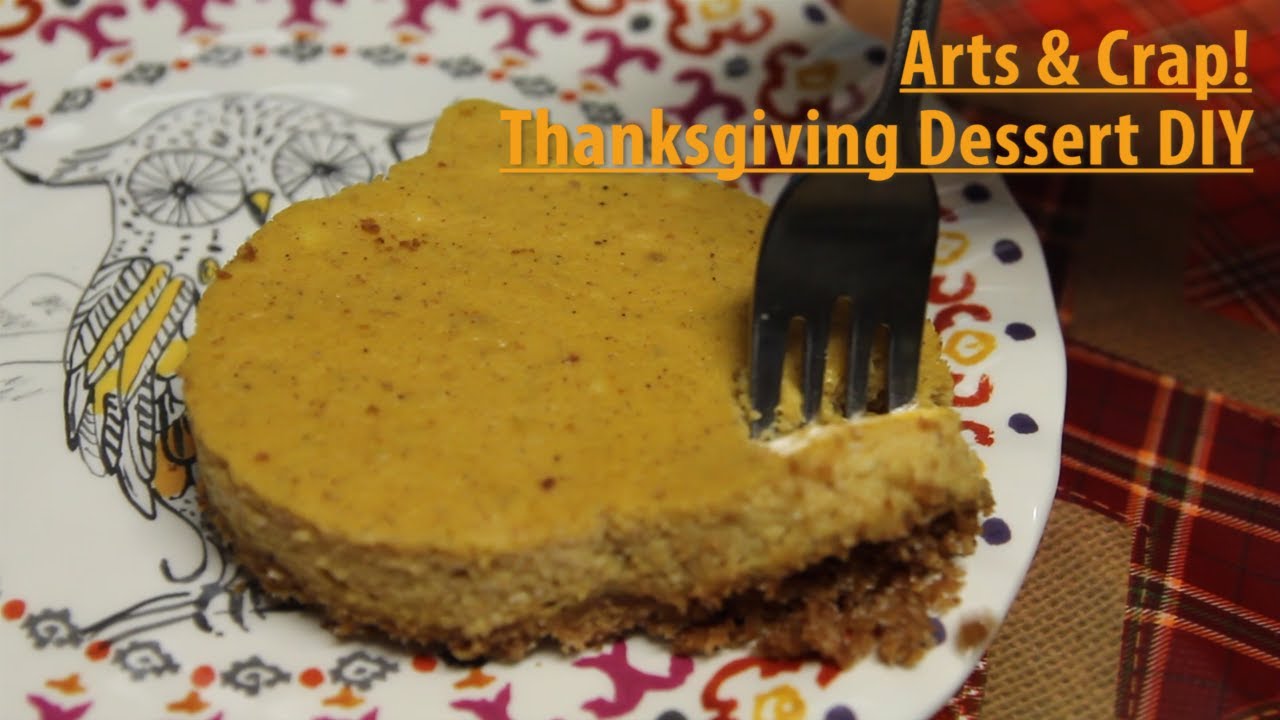 Thanksgiving Desserts! Mini Pumpkin Cheesecake Bites by Arts & Crap!