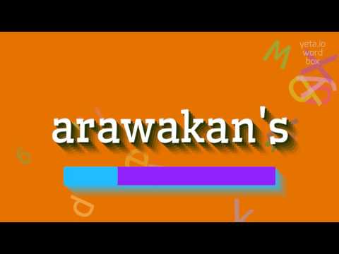 How to say "arawakan's"! (High Quality Voices)