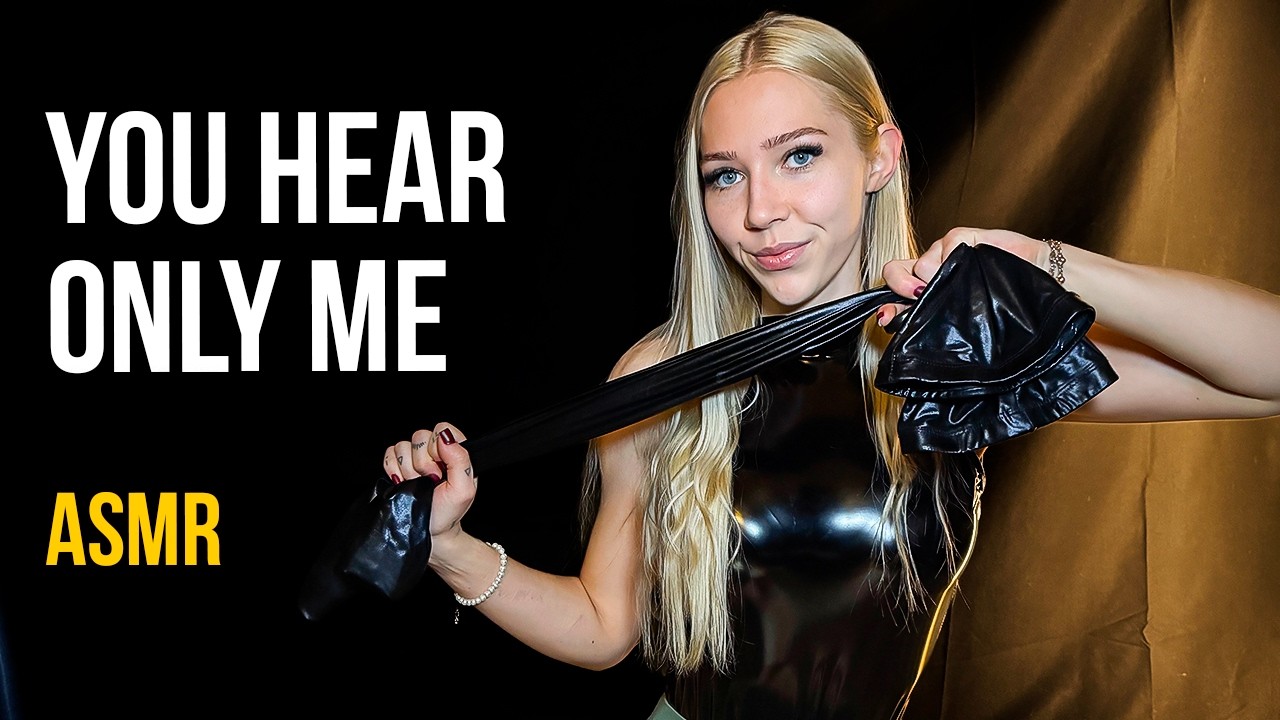 [4K USA] THE SOUND OF LATEX: SENSORY ASMR UNBOXING & LONG GLOVES WHISPERED REVIEW