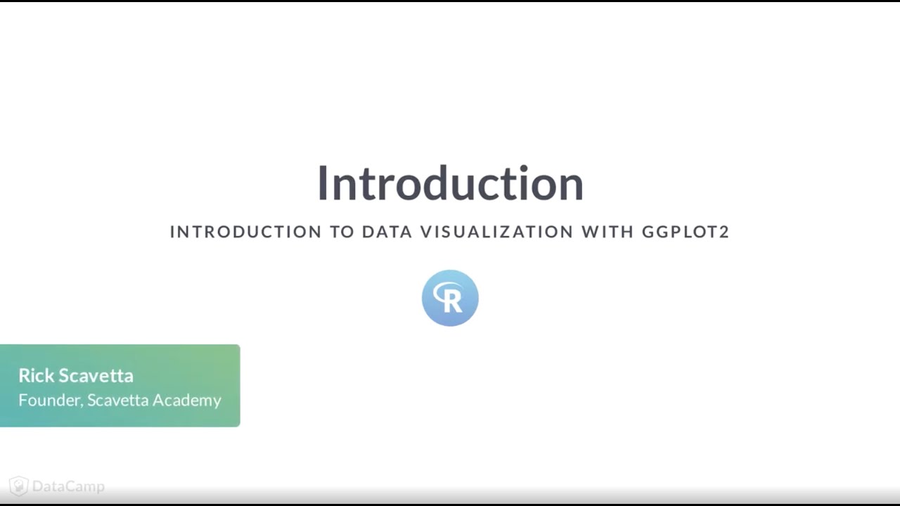 R Tutorial: Introduction to Data Visualization with ggplot2