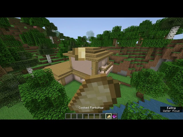 Self Building House Minecraft Map