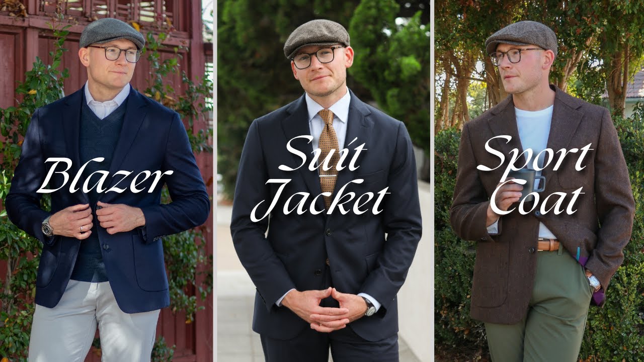 Suit Jacket vs. Blazer vs. Sport Coat | What's the Difference?