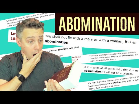 What is the Biblical Meaning of Abomination?