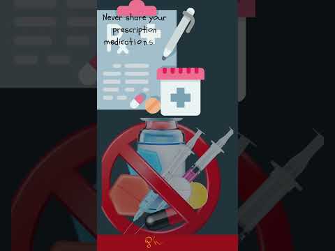 Prescription Medication Safety: Why Sharing Can Be Risky #health #short