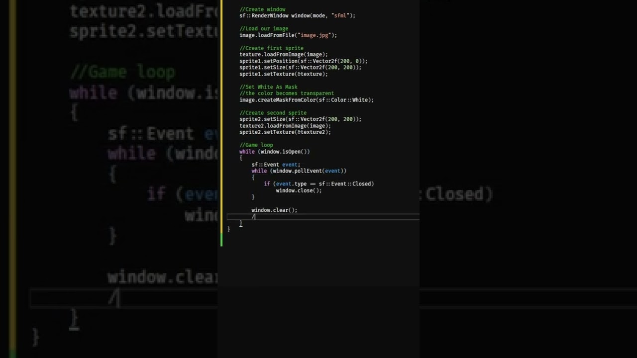 How To Remove A Color From Images/Textures With The Help Of Sfml Masks #2022