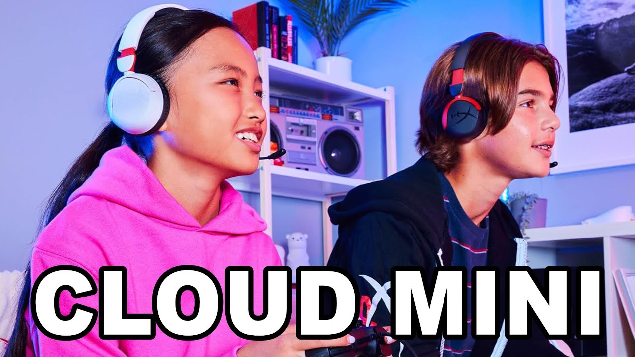 HyperX Cloud Mini & HyperX Cloud Mini Wireless Gaming Headset with 85dB Volume Limit