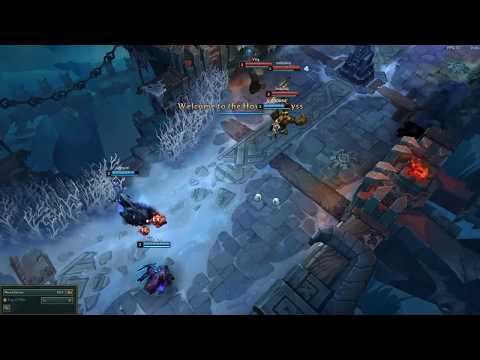 WHEN CHALLENGER PLAYS ARAM 2018. 200 IQ BLITZCRANK FLASH HOOK.