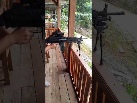 Water Gel Blaster ZeHua M249 V4 SAW airsoftgun #airsoftgun #machinegun #wgb #airsoftworld