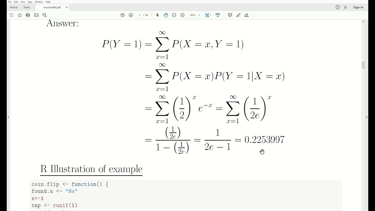ims37 - Discrete Bivariate Distributions