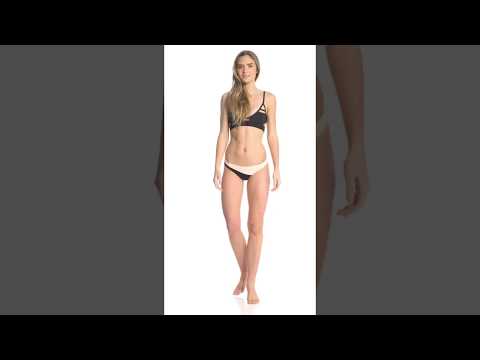 Tavik Color Blocked Jaclyn Bikini Bottom | SwimOutlet.com