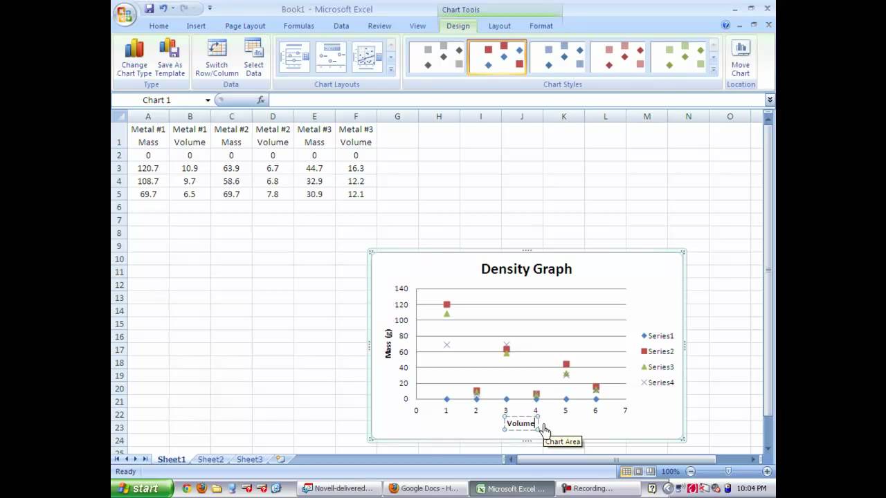 Density Graphing Tutorial