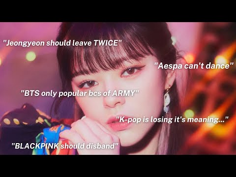 Reacting to K-pop unpopular opinions from REDDIT