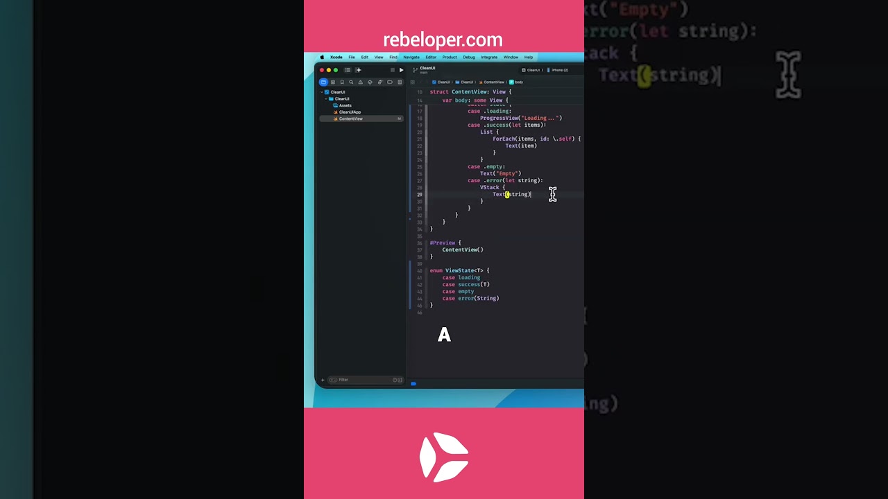 Replace isLoading with This SwiftUI Enum Trick