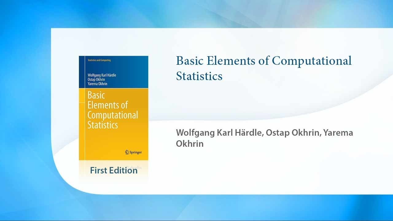 Basic Elements of Computational Statistics