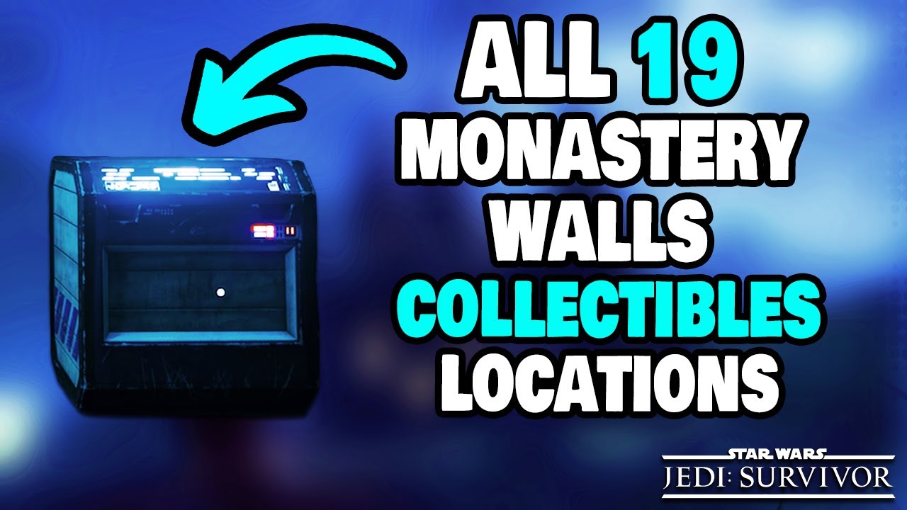ALL 19 Monastery Walls Collectibles Locations in Star Wars Jedi Survivor (STEP-BY-STEP)