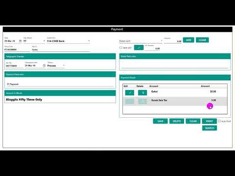Payment by TT