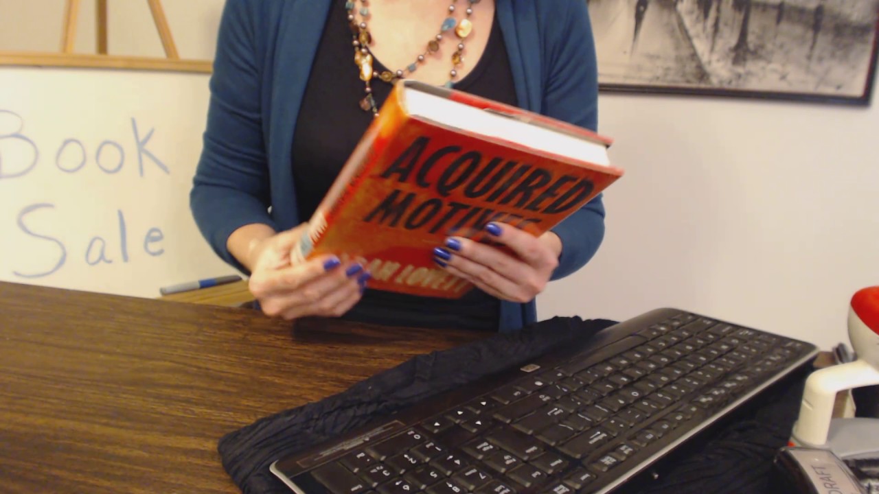 ASMR Library Book Sale Roleplay ~ More Dust Jacket Crinkling, Typing, Whispering