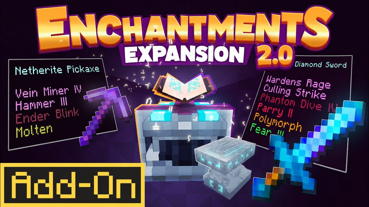 The Enchantment Expansion Update is INSANE… (Elytra & Trident Enchants!)