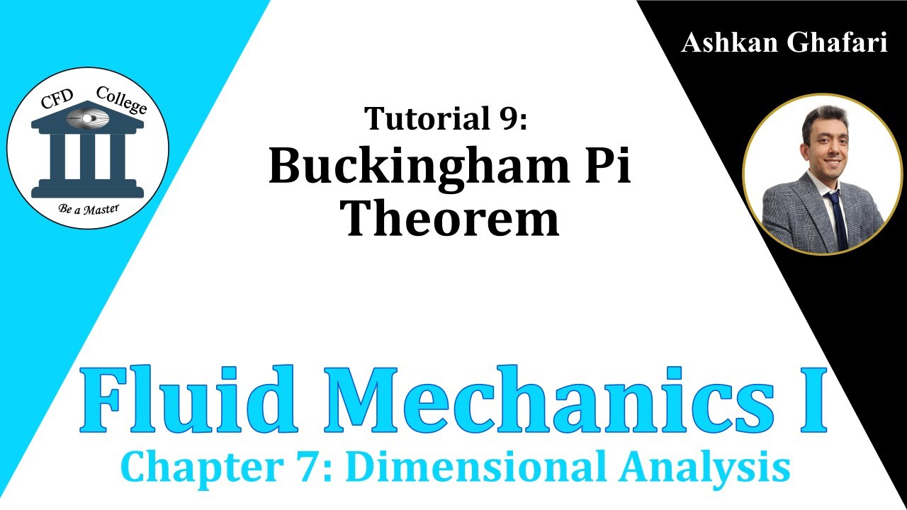 Tutorial 9 | Fluid Mechanics Dimensional Analysis Problems | Chapter 7 |ENGR361 Concordia University