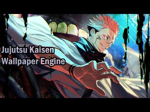Making Animation: Jujutsu Kaisen - Sukuna [ Live Wallpaper Engine ] PC + Mobile
