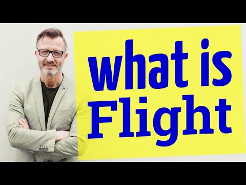Flight | Meaning of flight