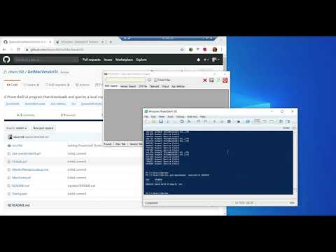 Powershell - Lookup MAC Address Vendor (local copy)