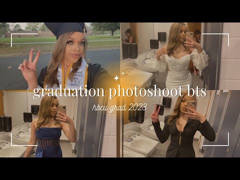 HBCU VLOG: college graduation photoshoot behind the scenes