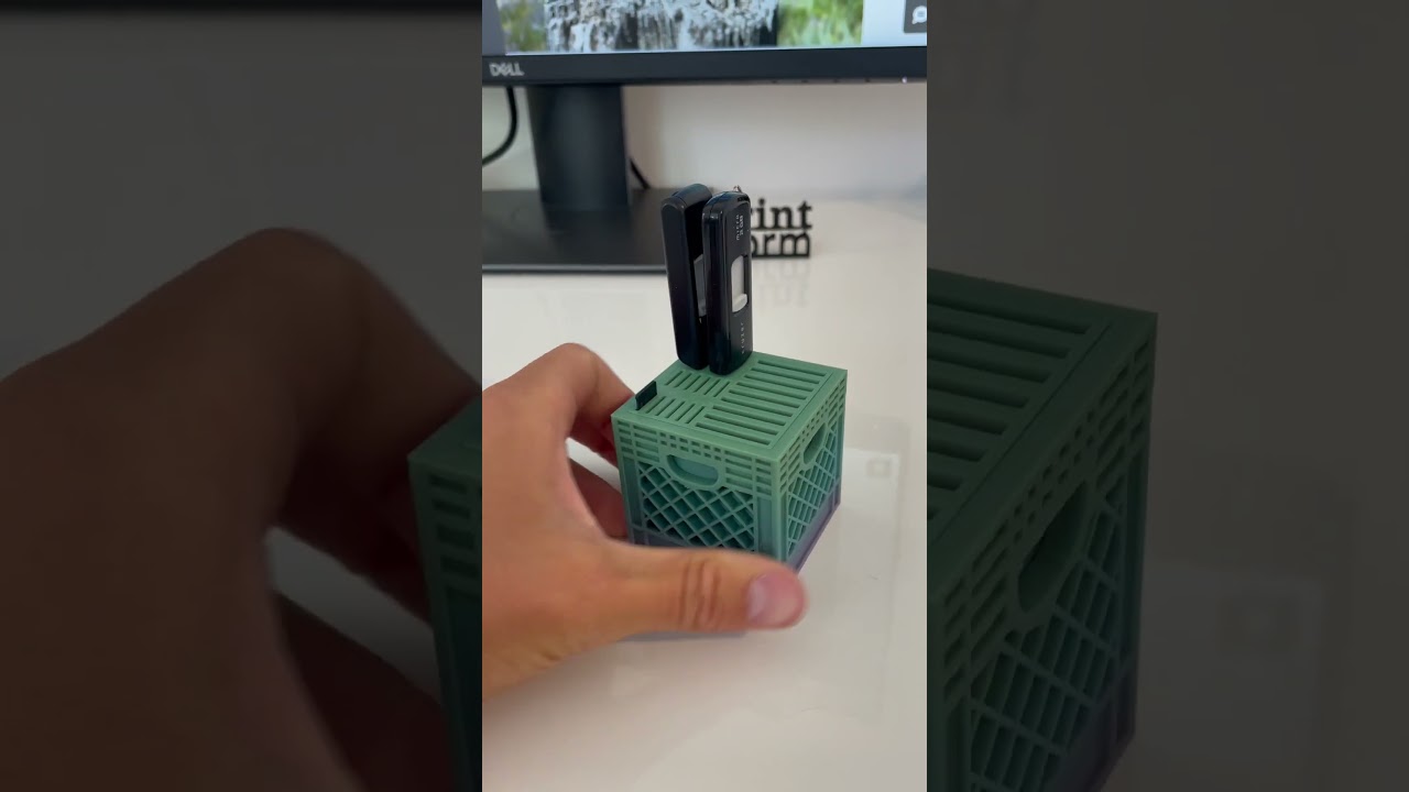 The Coolest 3D Print to Organize Your Desk: Mini Crate