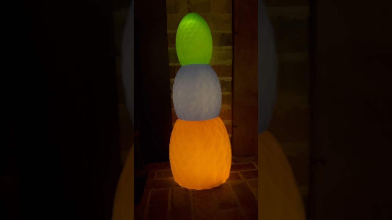 Dollar Tree Stacked Eggs #dollartree #easter #easterdecor #easterdiy