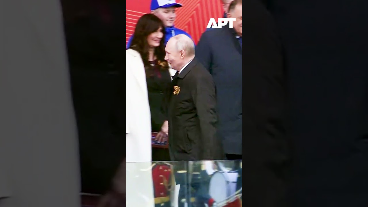 Putin Arrives at Moscow’s Red Square for Russia's Victory Day Parade | APT